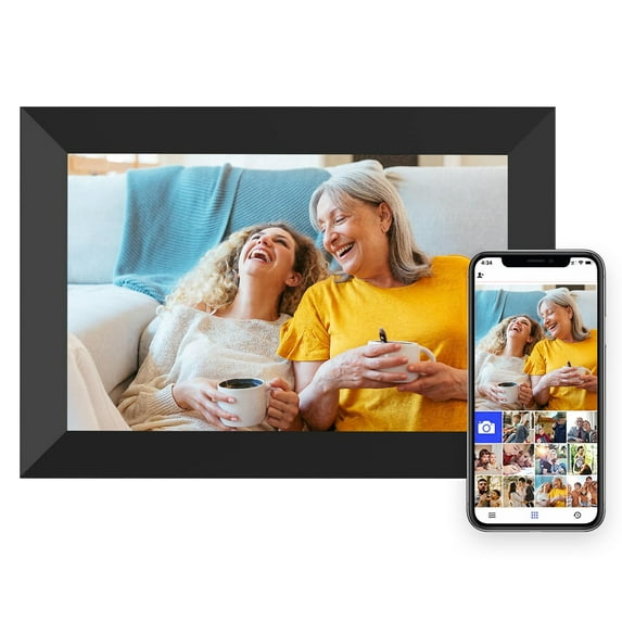 Digital Picture Frame WiFi 10.1 Inch Smart Digital Photo Frame with ...