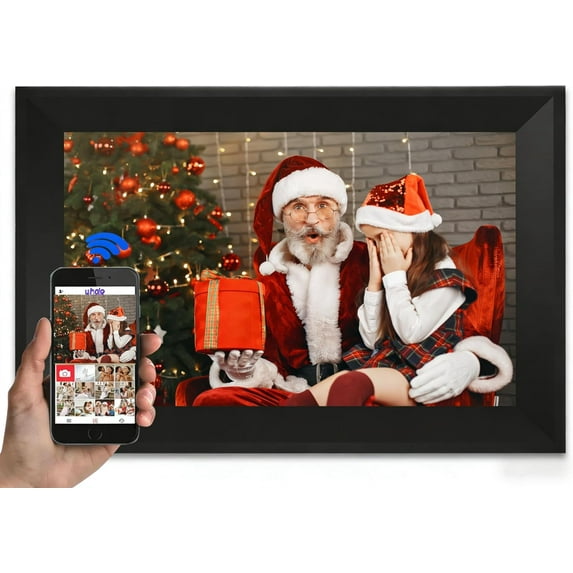Digital Picture Frame WiFi Smart Picture Frames 10.1Inch HD Digital ...