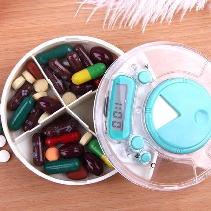 Digital Pill Cases & Splitters Intelligent Timing Medicine Box ...