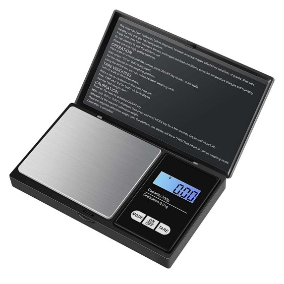 Digital Pocket Jewelry Mini Stainless Steel Electronic Scale Gold Gram ...