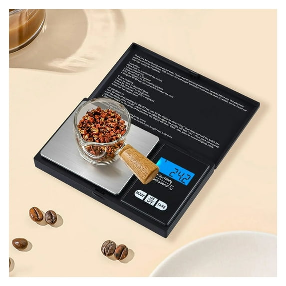 Digital Pocket Scales 0.01g High Precision Jewelry Mini Stainless Steel ...