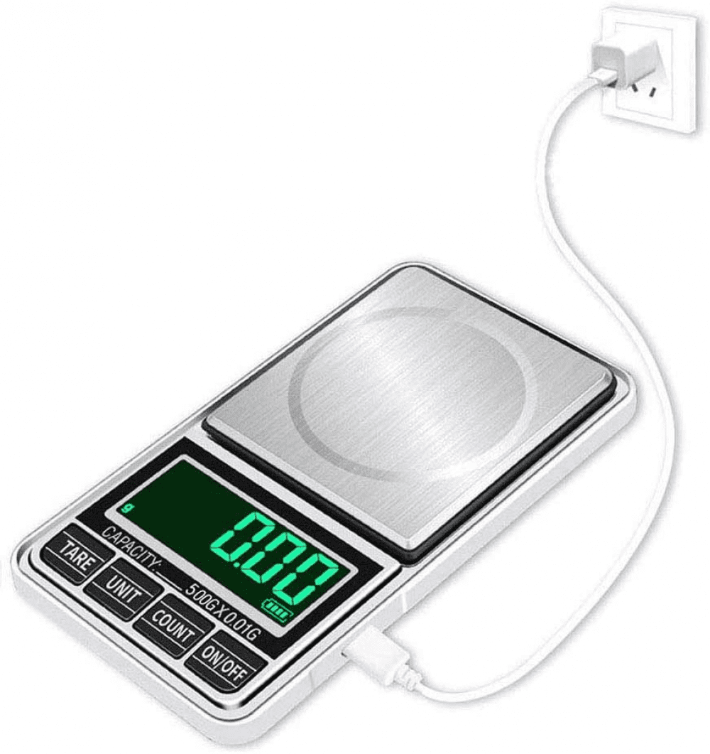 Digital Pocket Scales Gram Kitchen Mini Portable Lab Jewelry Coffee ...