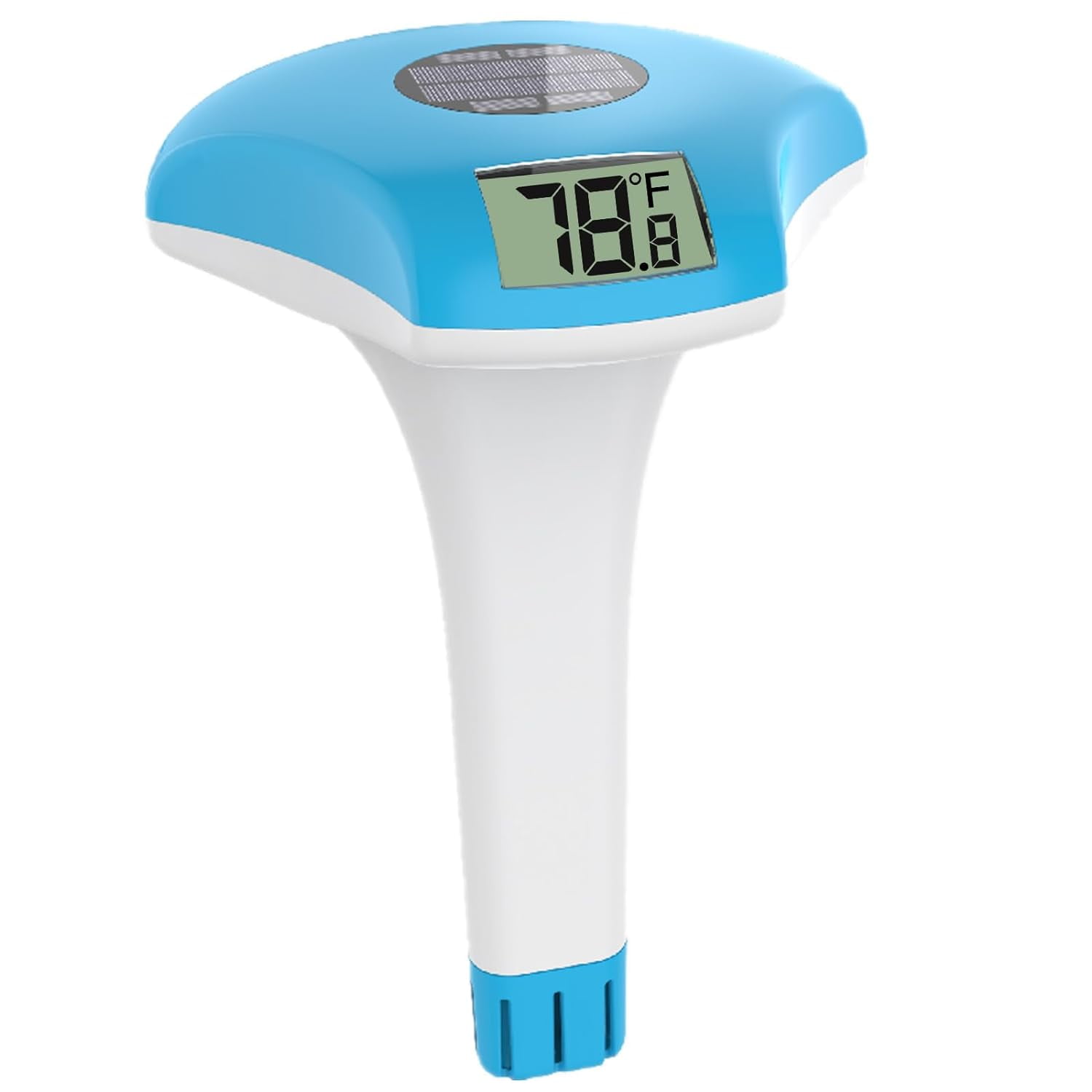 Digital Pool Thermometer – IPX-8 Waterproof Swimming Pool Thermometer Floating Easy Read ...