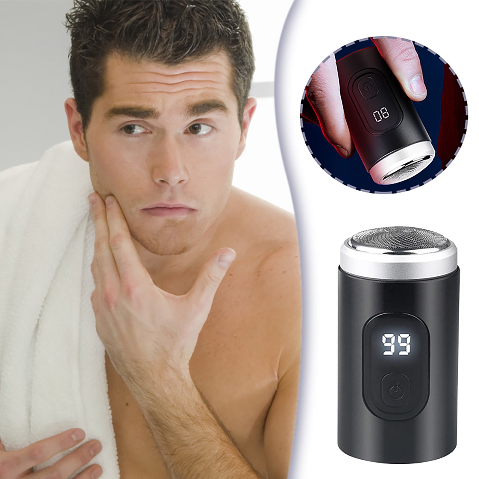 Digital Portable Waist Scraper Convenient And Efficient Hair Clipper ...