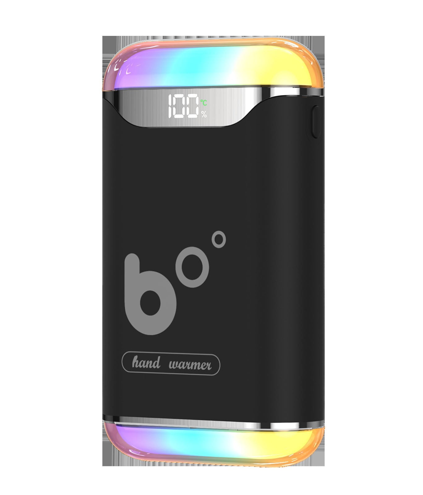 Digital Power Display, 7-Color Rgb Lighting, Portable Usb Hand Warmer ...