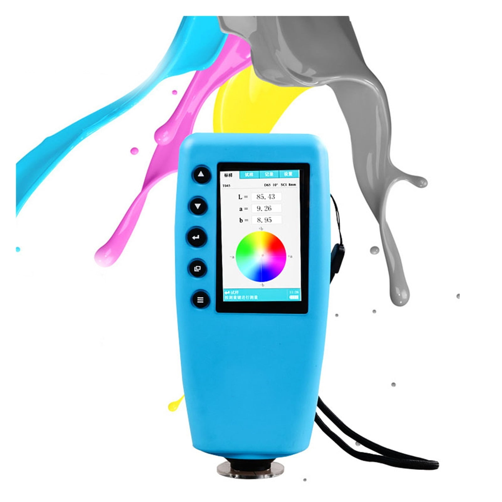 Digital Precise Colorimeter Color Analyzer Meter WR-10QC Color Analyzer ...