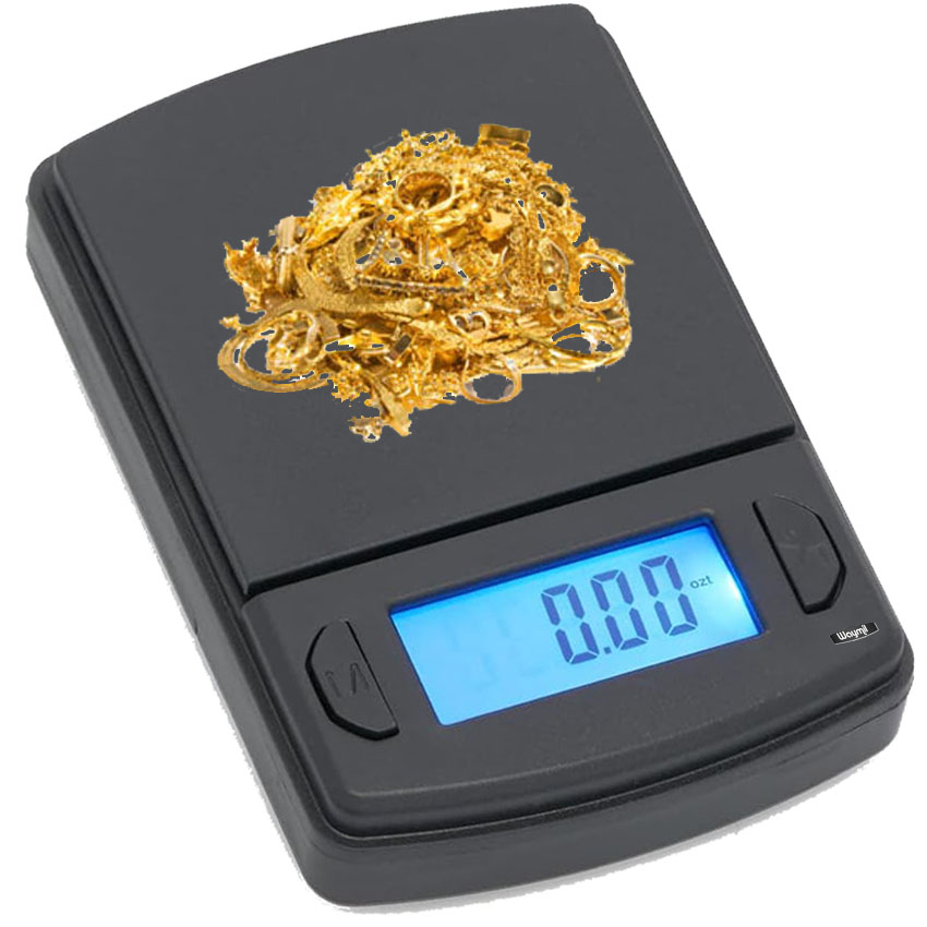 Digital Precision Pocket Scale 500g x 0.01 Grams, Ounces, Troy Ounces ...