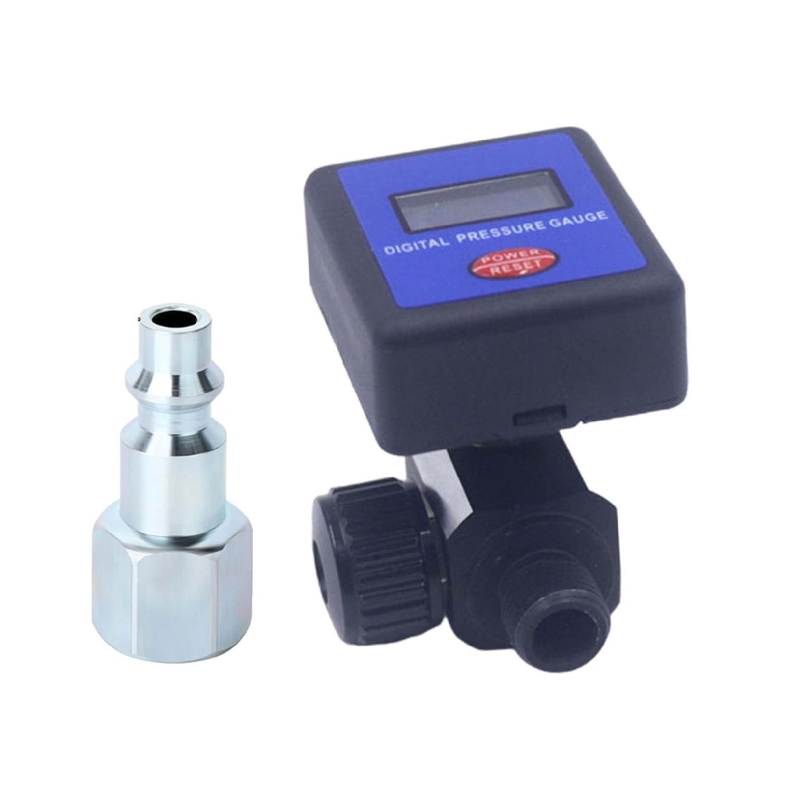 Digital Pressure Gauge, 1/4NPT Accurate Regulator with DigitalGauge, Up ...