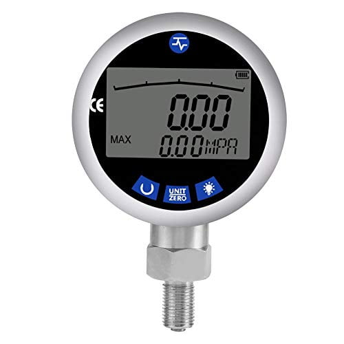 Digital Pressure Gauge, DPG-80B Digital Hydraulic Pressure Gauge 400BAR ...