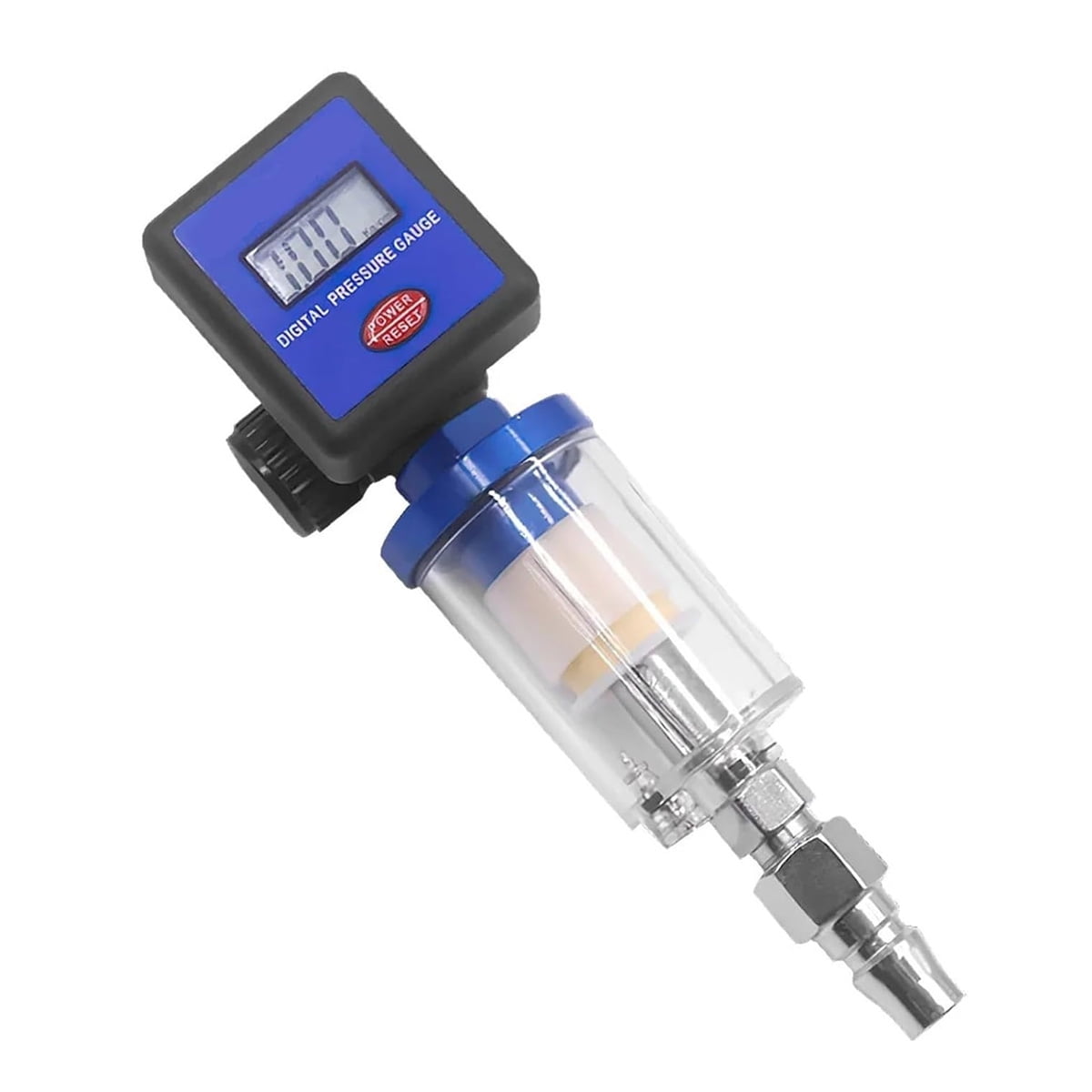 Digital Pressure Regulator Paint Spray Gun Air Pressure Gauges Water ...