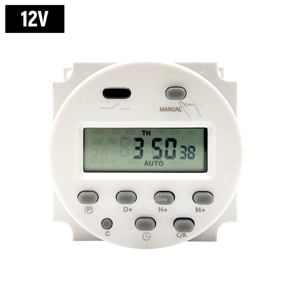 Digital Programmable Timer Switch Countdown Mini Time Control Switch Timer Controller Automatic ...