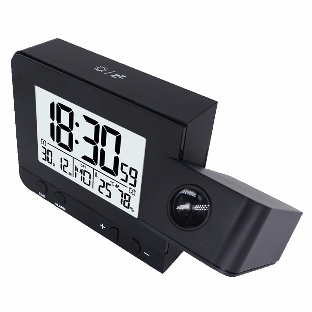 Digital Projector Colorful Digital Weather Forecast LCD Display Alarm ...