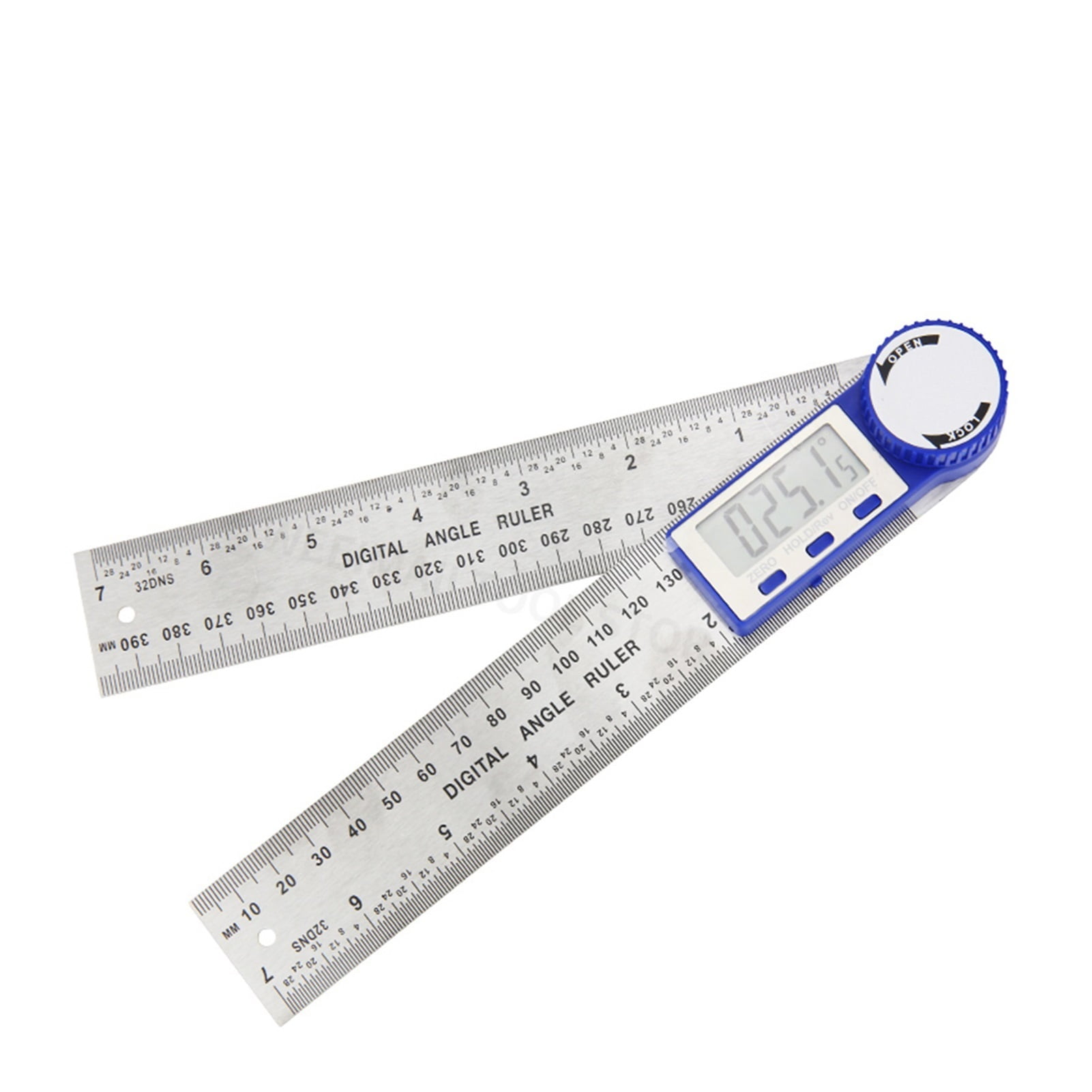 Digital Protractor Digital Angle Ruler Metric Goniometer 360 Degree Stainless Steel Right Angle ...