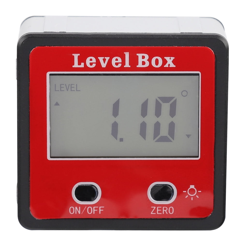 Digital Protractor Inclinometer Level box Digital Angle Finder Bevel ...