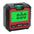 Digital Protractor Level and Angle Finder Square Protractors Red ...