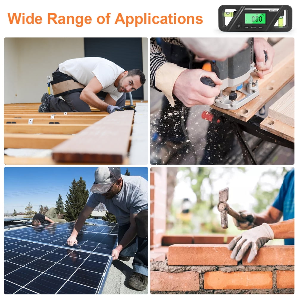 Digital Protractor, Magnetic Angle Protractor, High Precision Magnetic ...