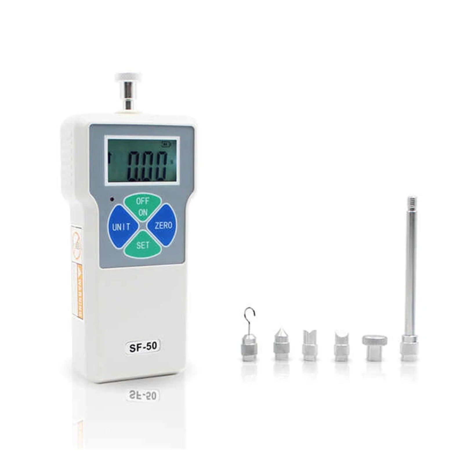 Digital Push Pull Force Gau Portable Dynamometer Tester Meter 100N/200N ...