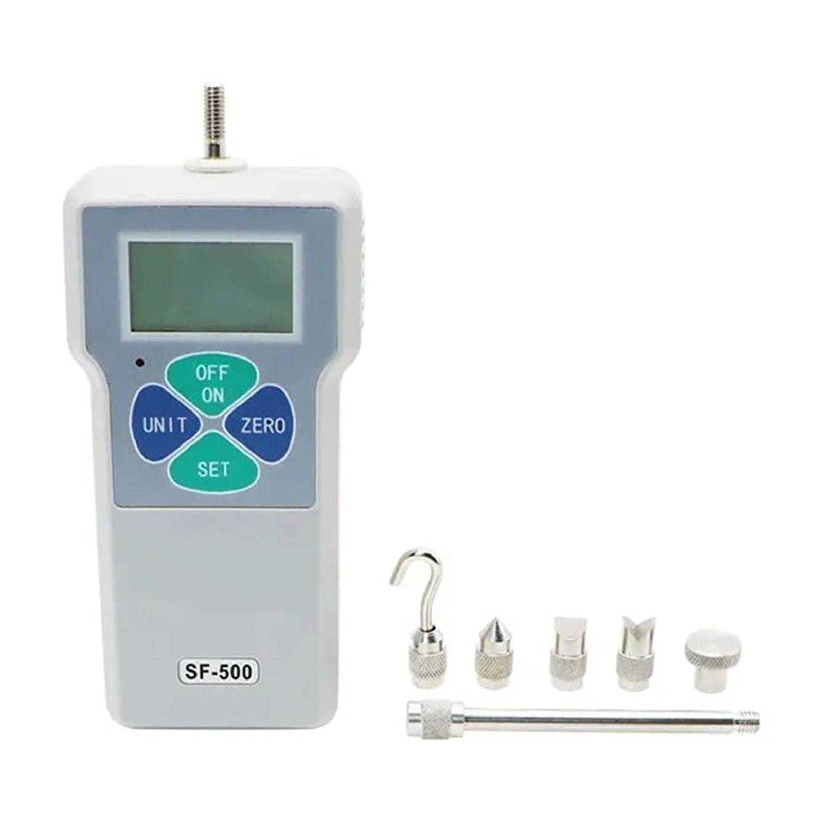 Digital Push Pull Force Gauge Portable Dynamometer Force Tester Meter ...