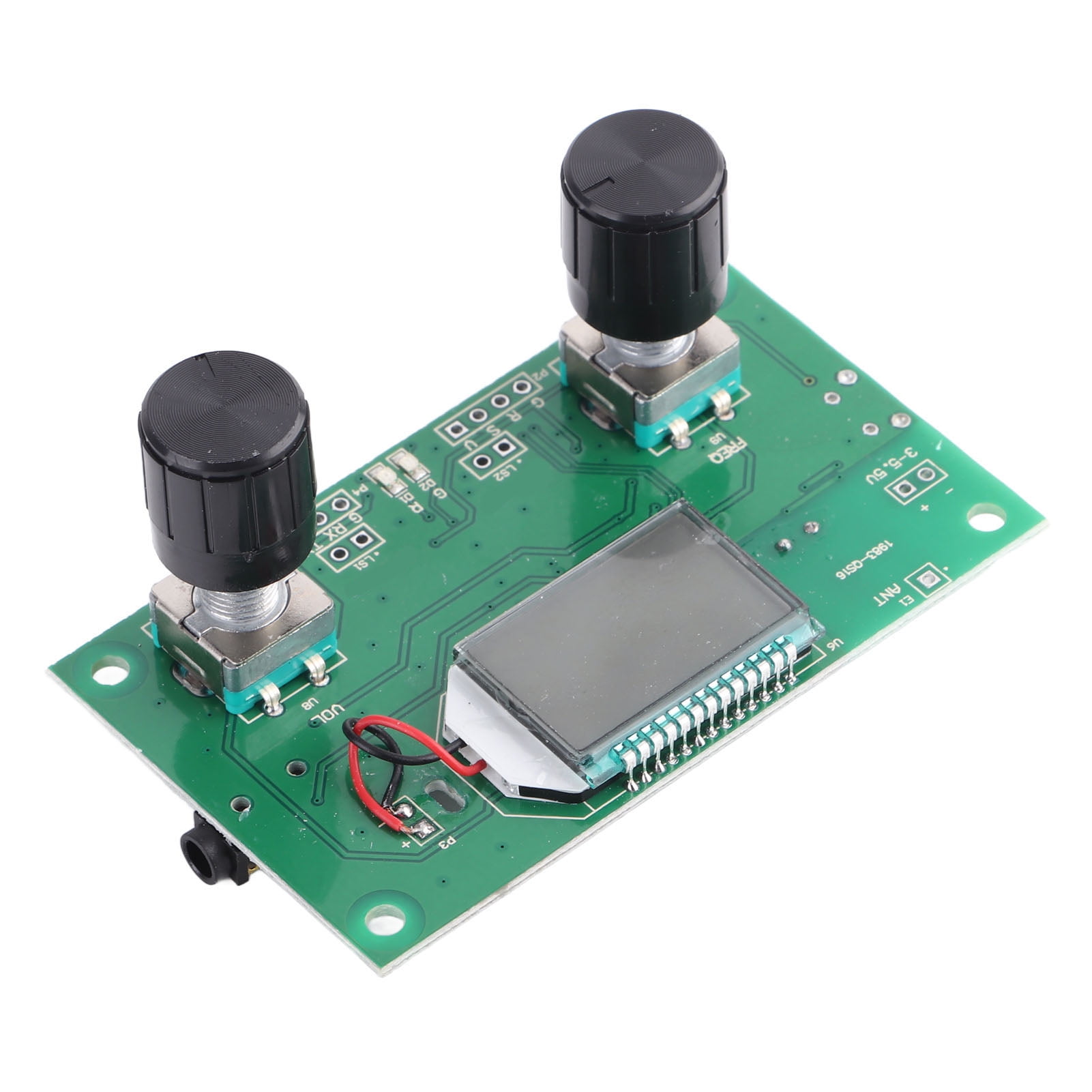 Digital Radio Receiver Module Stereo Wireless FM Modules with LCD ...