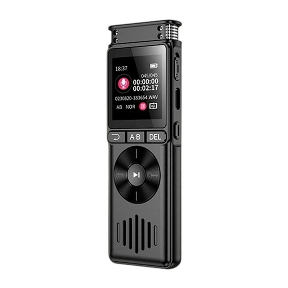 Digital Recorder 8/16/32/64/128GB Memory Denoise Technology MP3 Player ...
