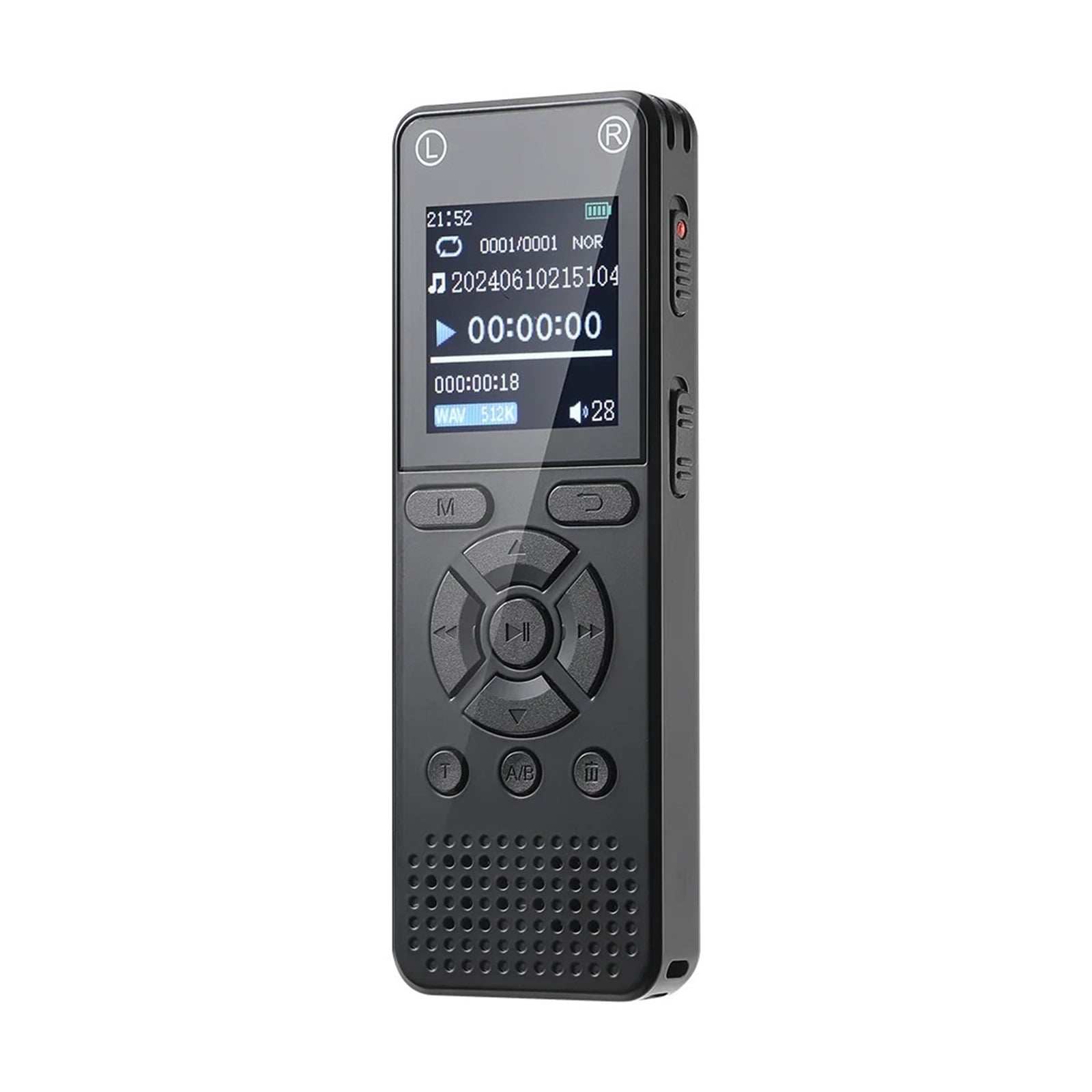 Digital Recorder Mini Recorder Upgraded Small Recorder with MP3&USB for ...