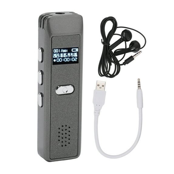 Digital Recorder: Smart Voice Activation, Clear Audio, Simple Operation ...
