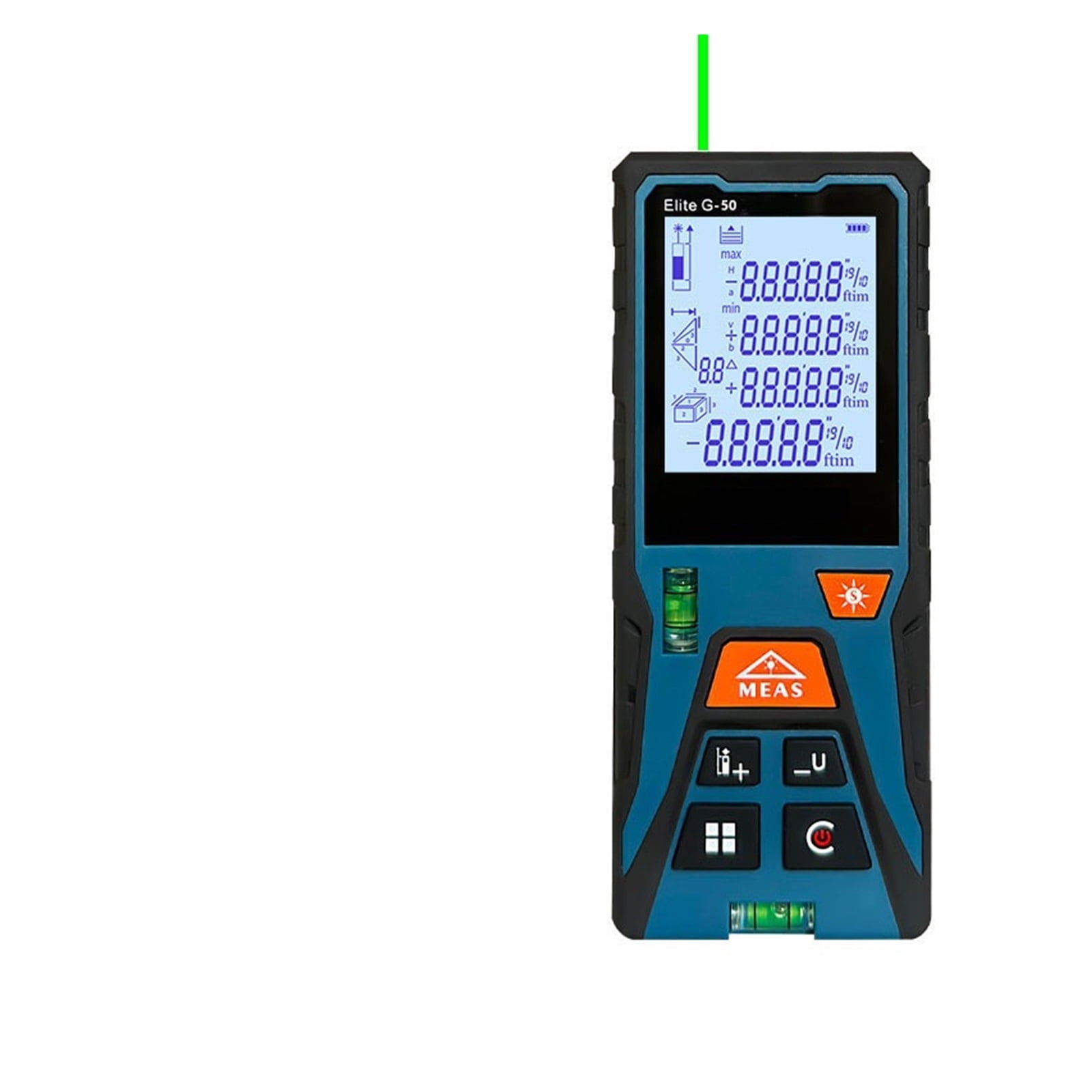 Digital Red Green Tape Measure 50M 120M Distance Meter Ranfinder With ...