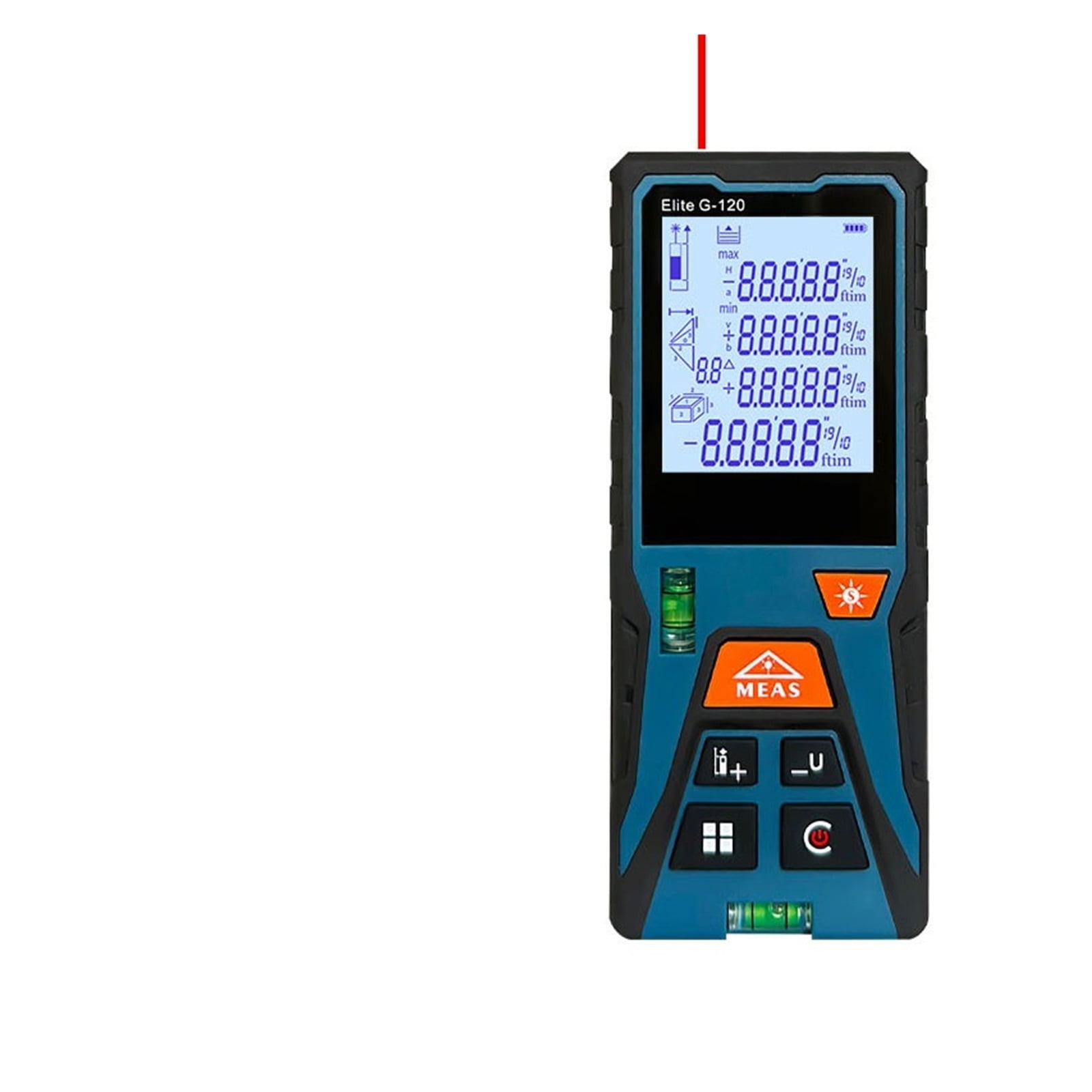 Digital Red Green Tape Measure 50M 120M Distance Meter Ranfinder With ...