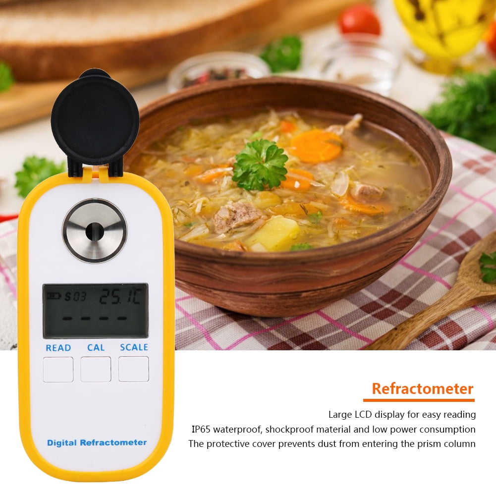 Digital Refractometer for Salinity and Salt Concentration Measurement ...
