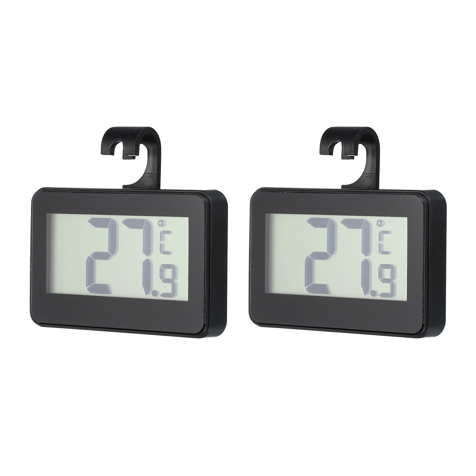 Digital Refrigerator Fridge Freezer Thermometer with Hook LCD C/F ...