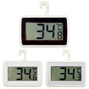 Mini Refrigerator Fridge Thermometer, 2 Pack Digital Freezer ...