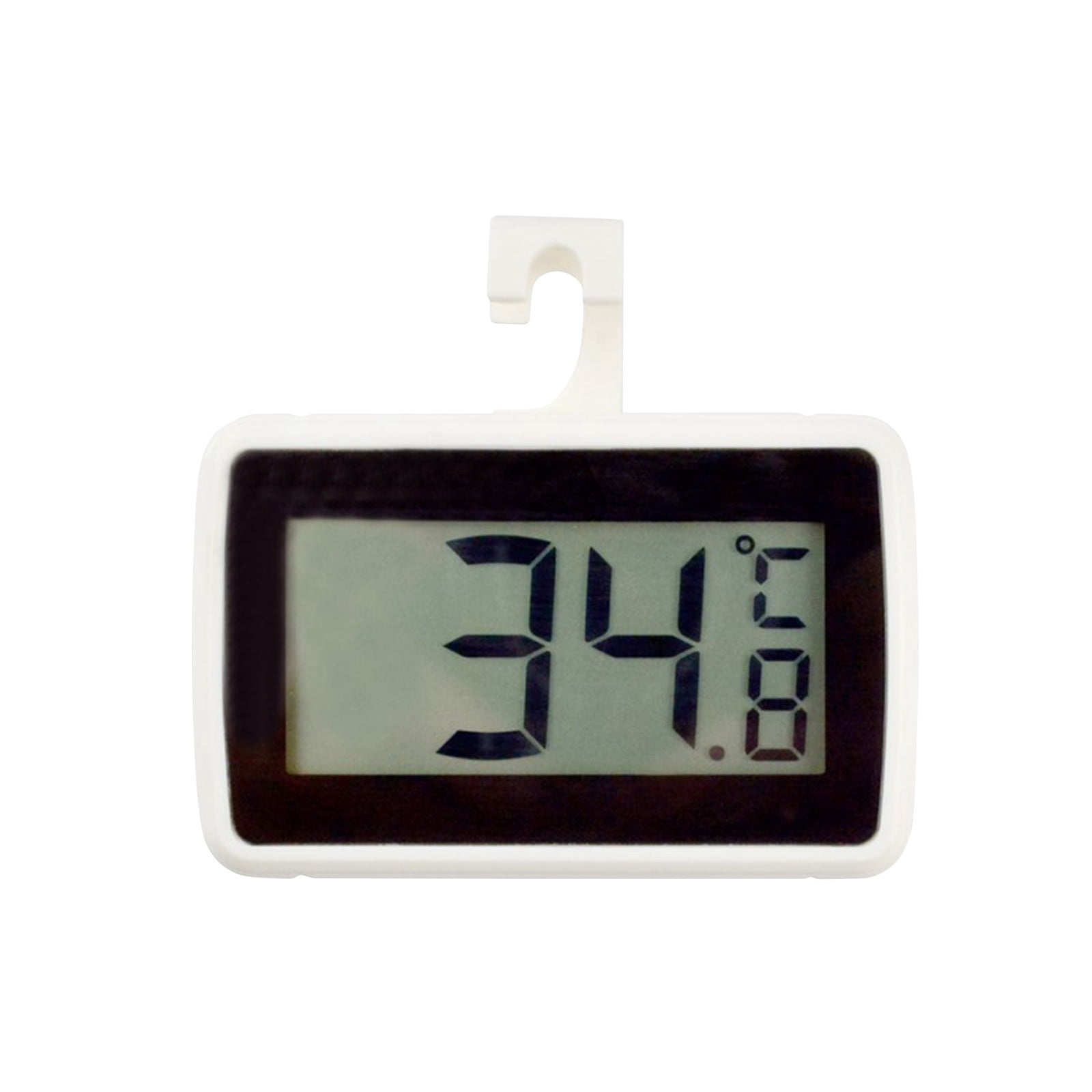 Digital Refrigerator Thermometer with Large LCD Display, Hanging Hook ...