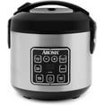 Digital Rice Cooker, 4-Cup (Uncooked) / 8-Cup (Cooked), Steamer, Grain ...