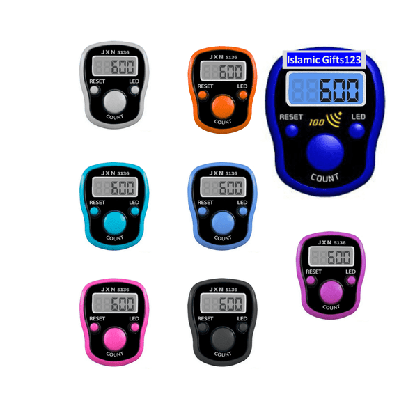 Digital Ring Counter [12 Pack] tally counter Multi-use Muslim Finger ...