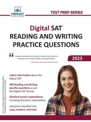 Digital SAT Reading and Writing Practice Questions - Walmart.com