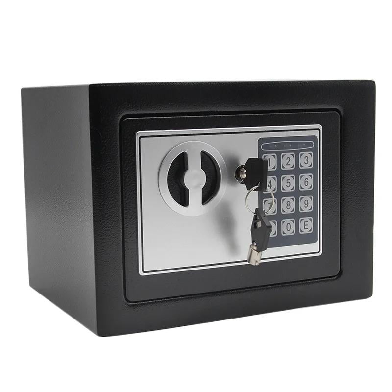 Digital Safe Box Safety Money Gun Electronic Lock Safe Fireproof Safes for Home Strongbox Small ...