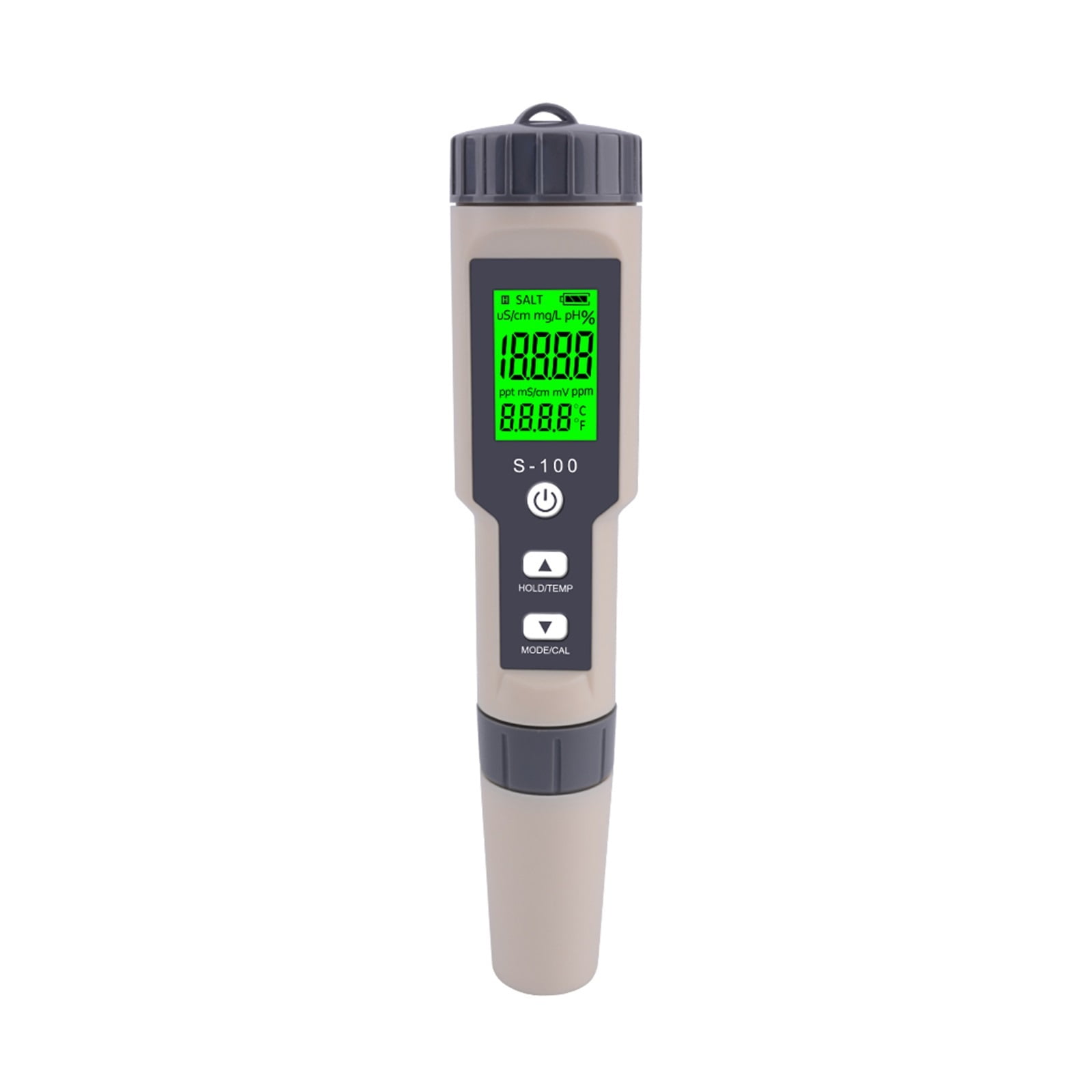 Digital Salinity Meter TDS/EC/Temp/Salt Water Quality Tester High ...