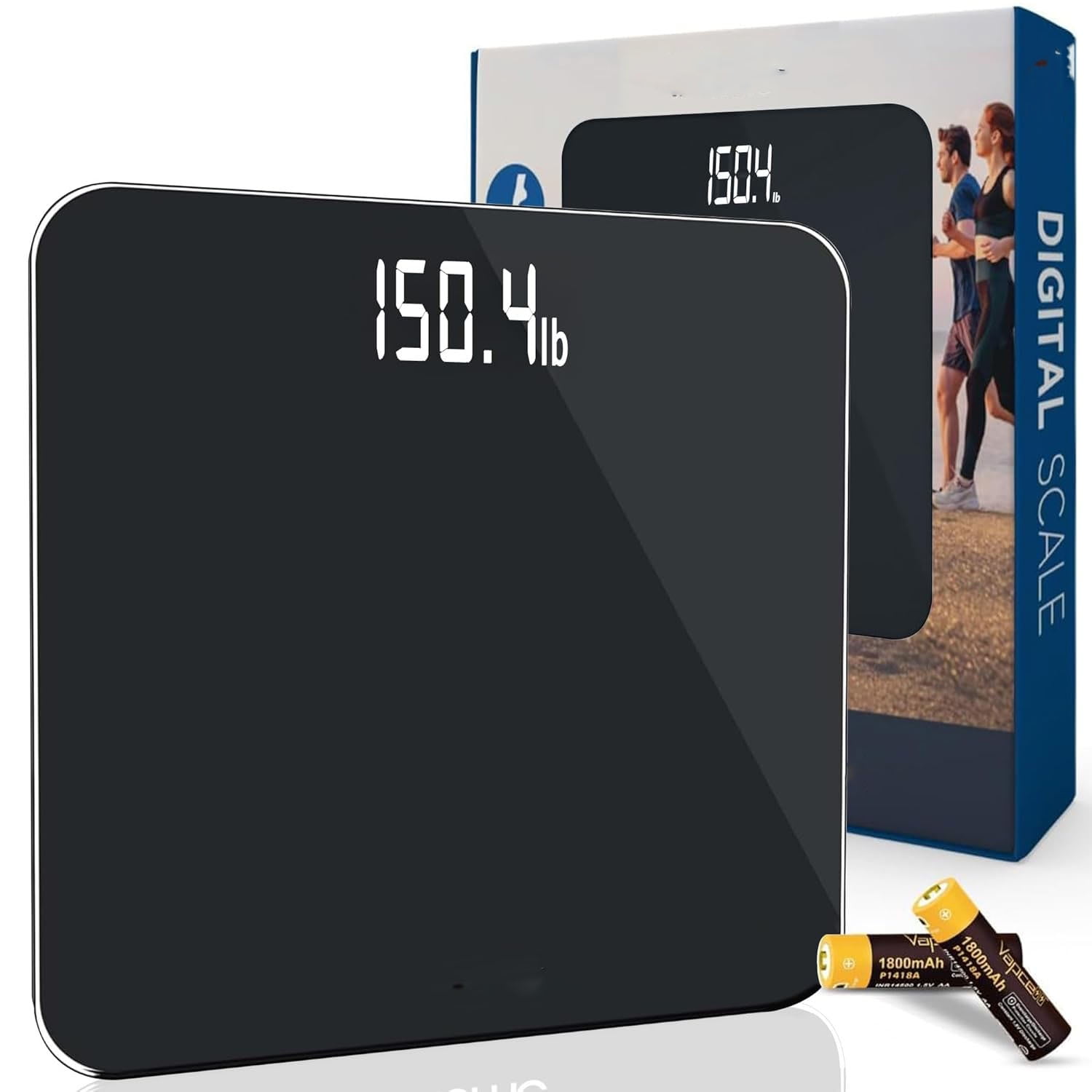 Digital Scale, Bathroom Scale, Batteries Included, Scale Body Weight ...