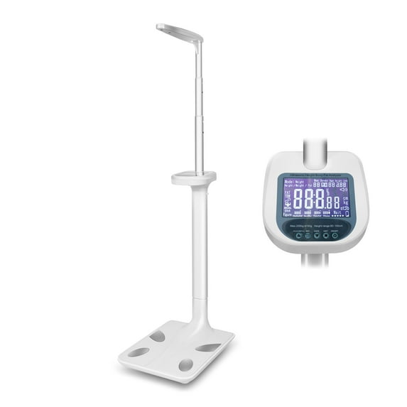 Digital Scale, Ultrasonic Height and Weight Scale, Measuring Device ...