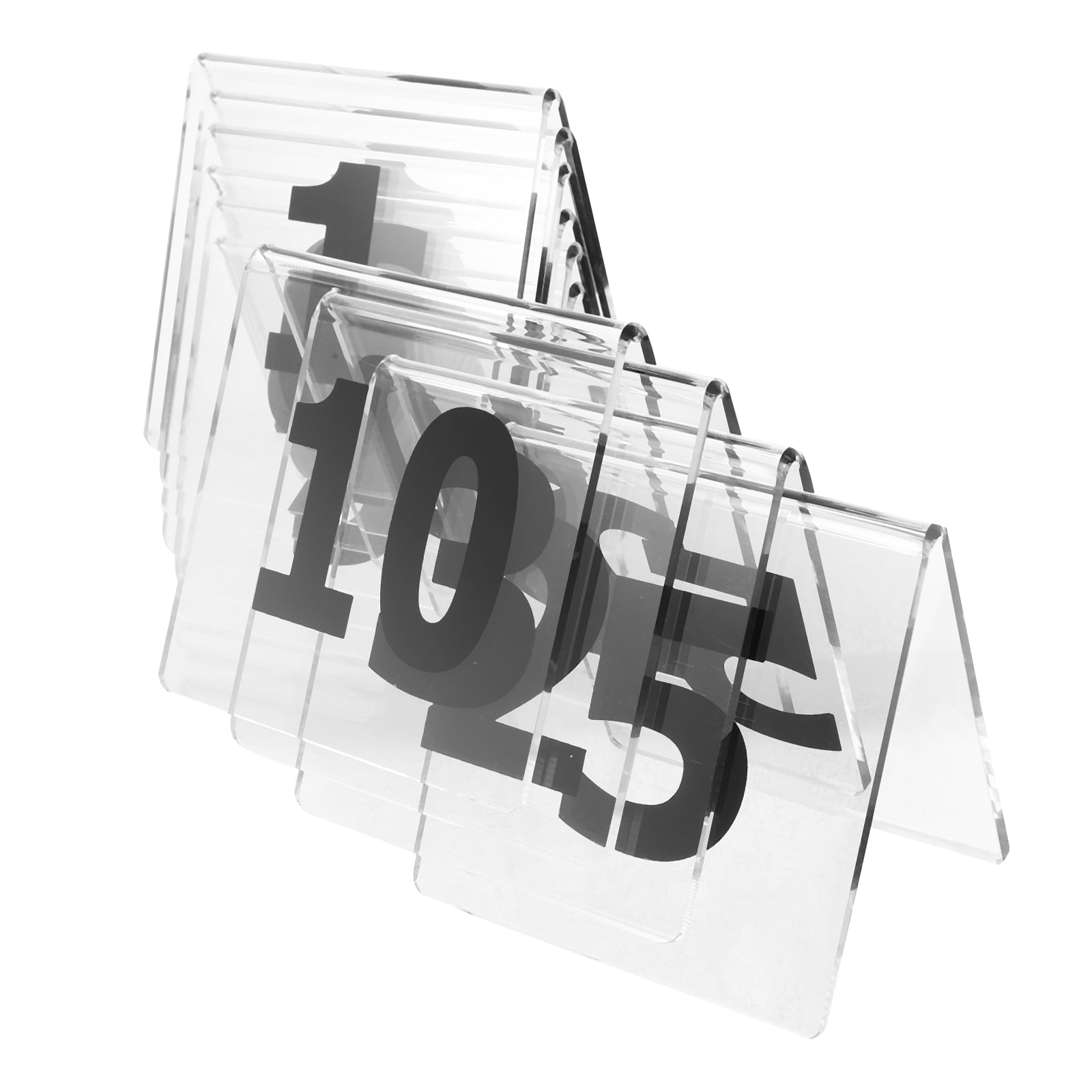 Digital Seat Card Reception Table Numbers Numbers Place Cards Tent ...