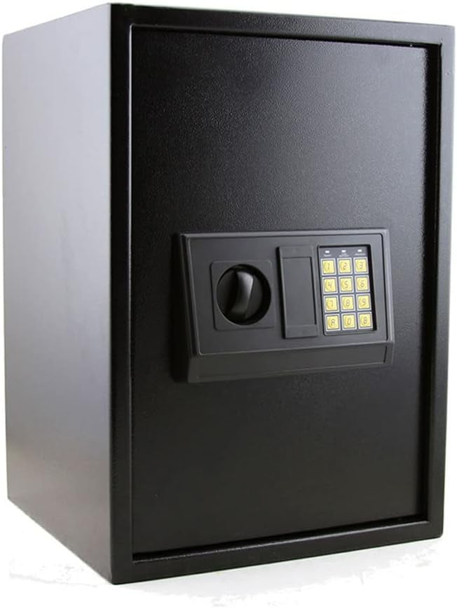 Digital Security Safe Box Home Office Steel Plate Security Box ...