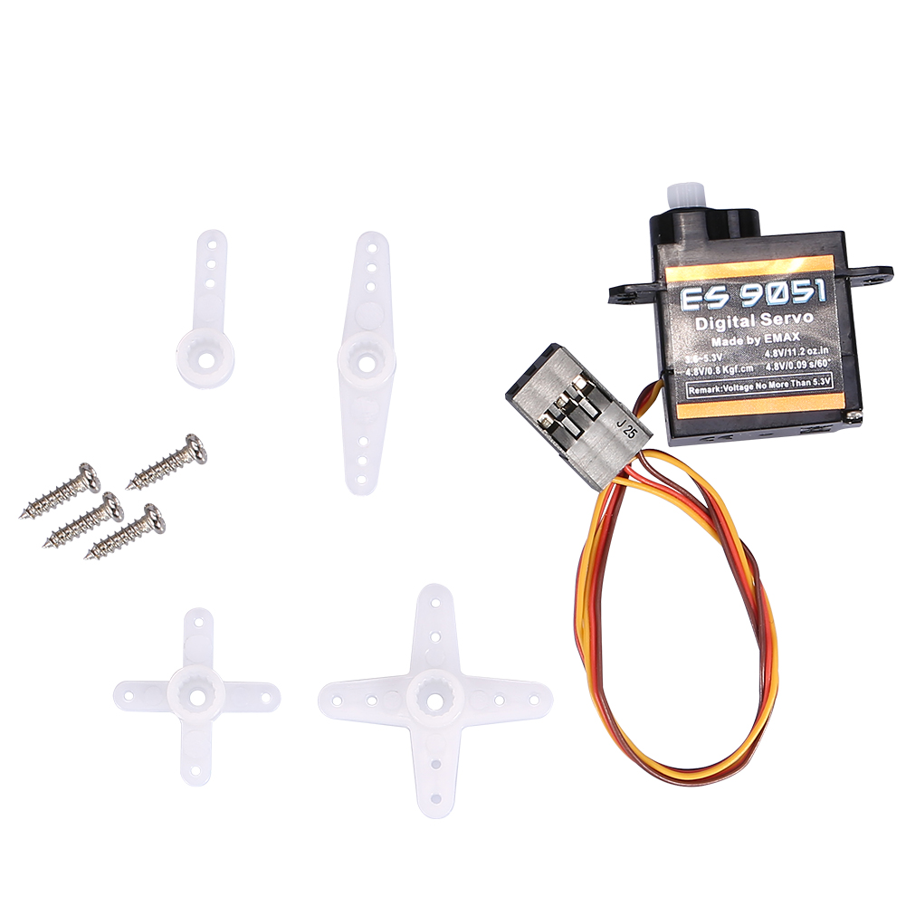 Digital Servo for RC Airplanes & Helicopters - Remote Control Accessory ...