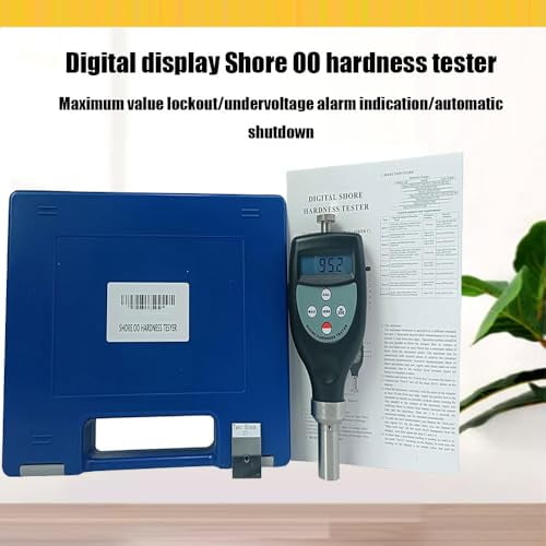 Digital Shore OO Hardness Tester Durometer Soft Rubber Hardness Tester ...