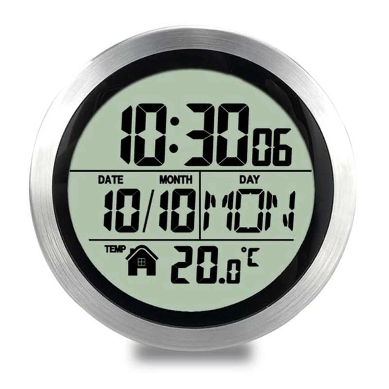 Digital Shower Clock Waterproof, Bathroom Clock, Digital Kitchen Wall ...