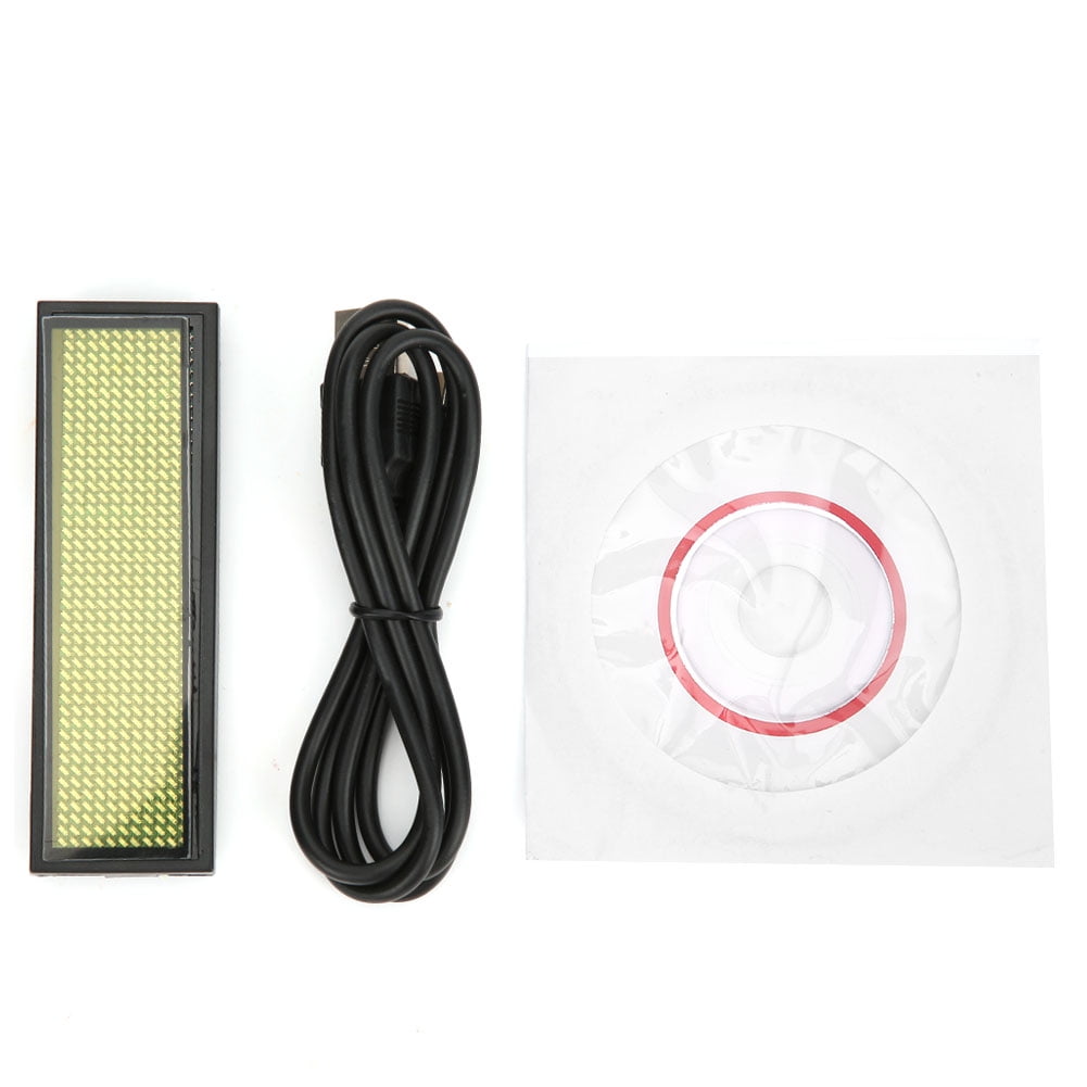 Digital Signage Badge, Rechargeable Led Name Tag With Customizable ...