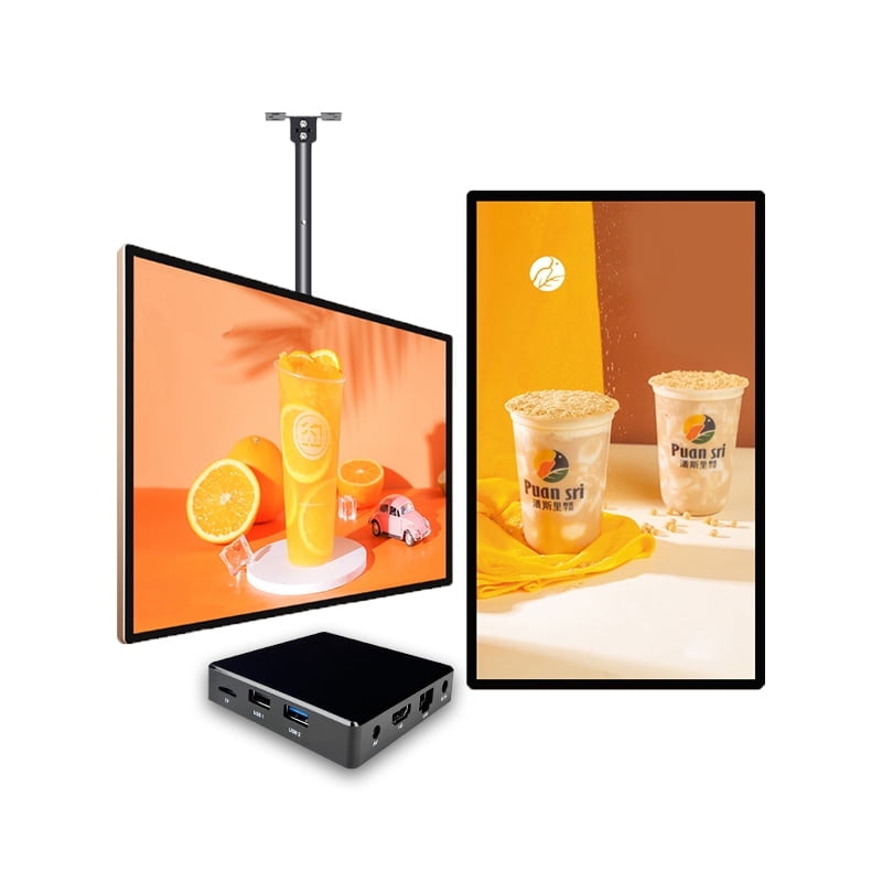 Digital Signage Player Box 2+16G Free CMS Advertising Media Player for ...