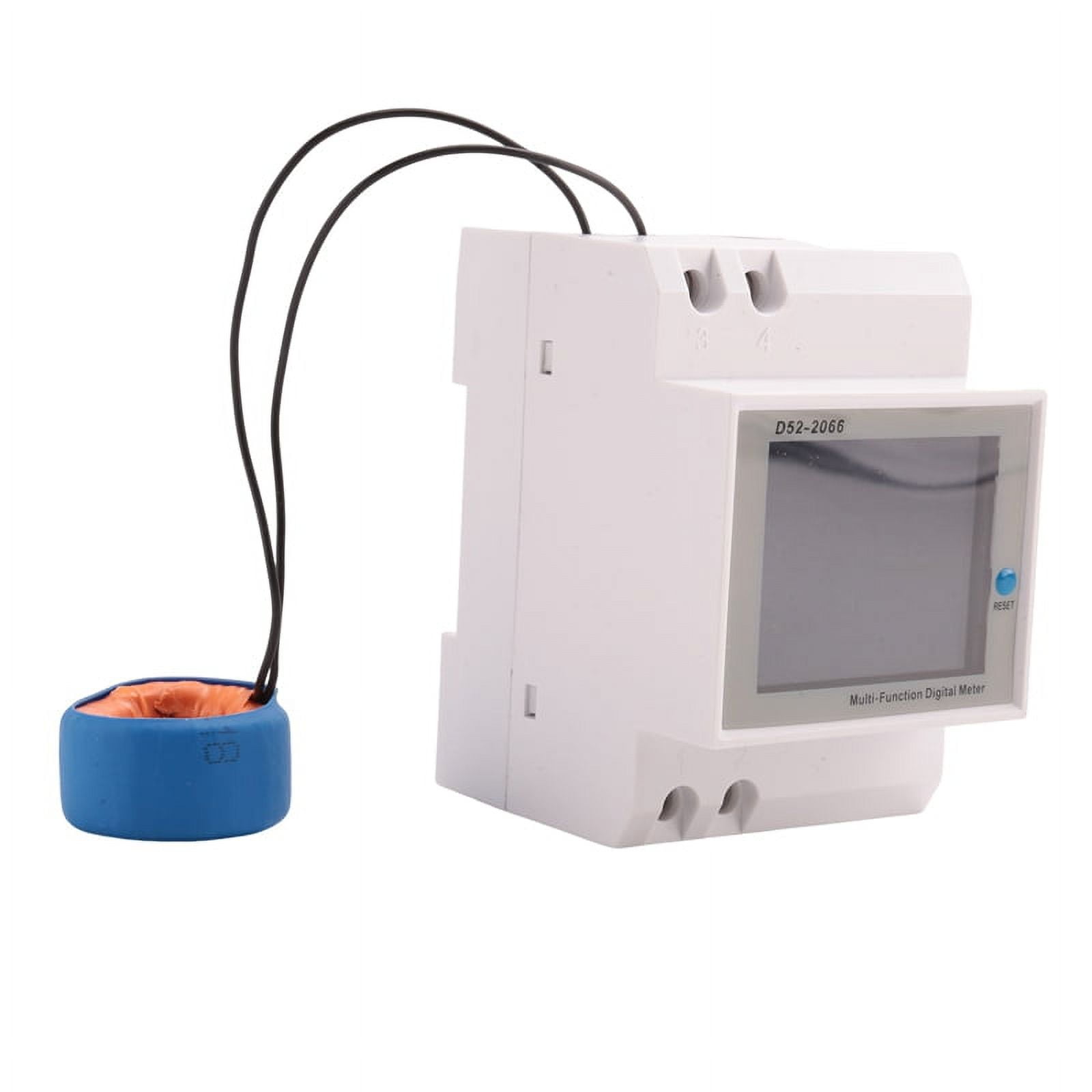 Digital Single Phase AC 40-300V 100A Din Rail 6 in 1 Voltmeter Ammeter ...