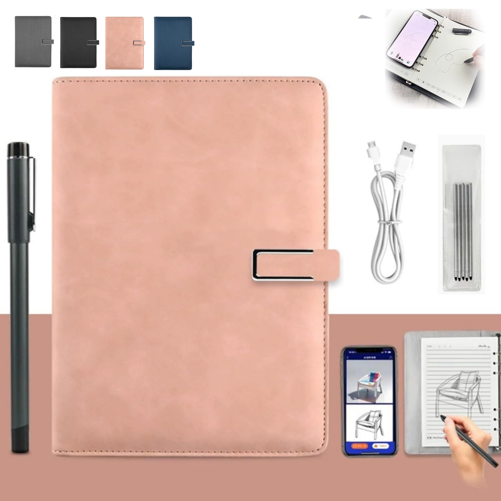 Digital Sketchbook, Digital Sketchbook Connect with Smartphone, 2 in 1 ...