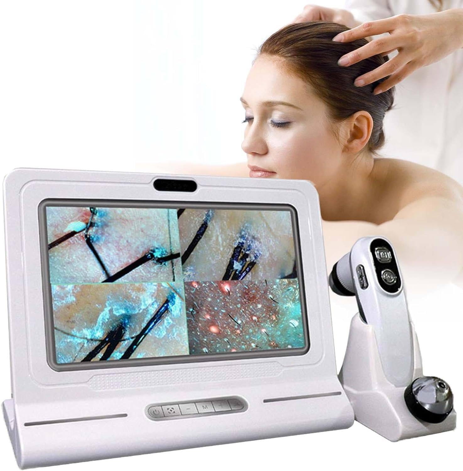 Digital Skin Analyzer,Scalp Hair Follicle Detector, Skin Hair Scalp ...