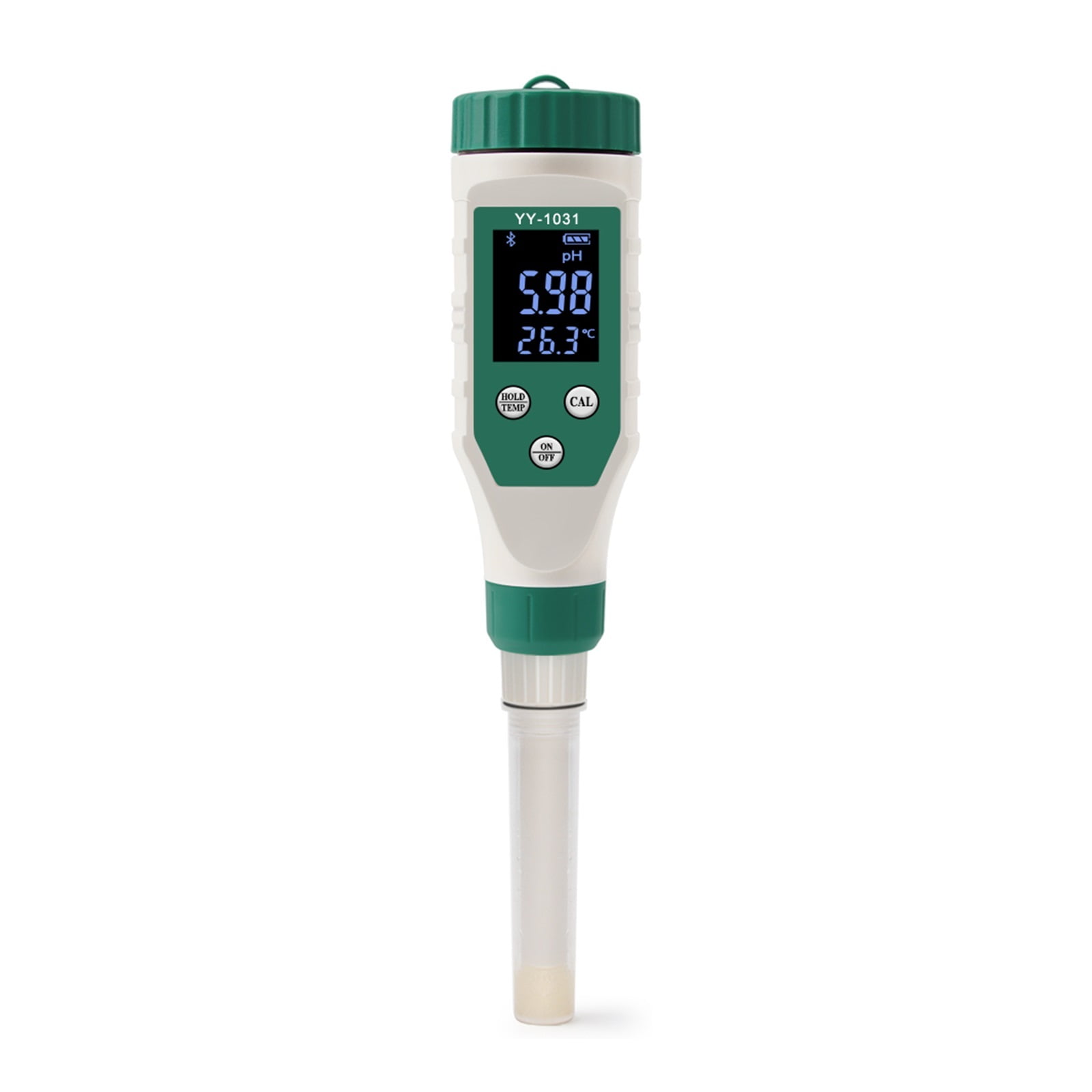 Digital Skin PH Meter 0.00~14.00 Smart Acidity Tester Flat Sensor ...